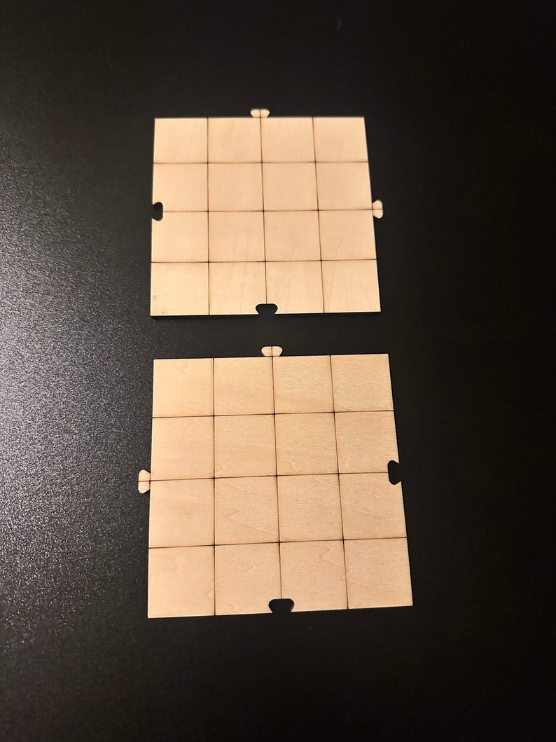 Interlocking Map Tiles 4 X 4 1 Inch Squares - Etsy