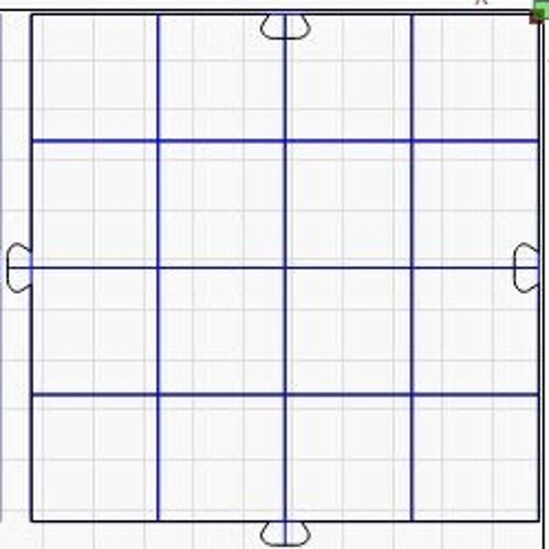 Interlocking Squares - Etsy