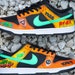 Graffiti Custom Dunks. - Etsy