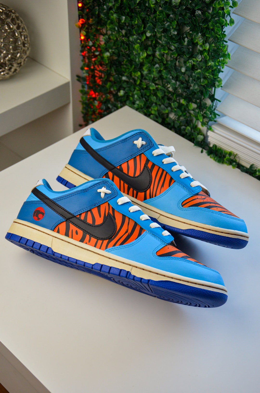 Thundercats 'tygra' Custom Dunks - Etsy