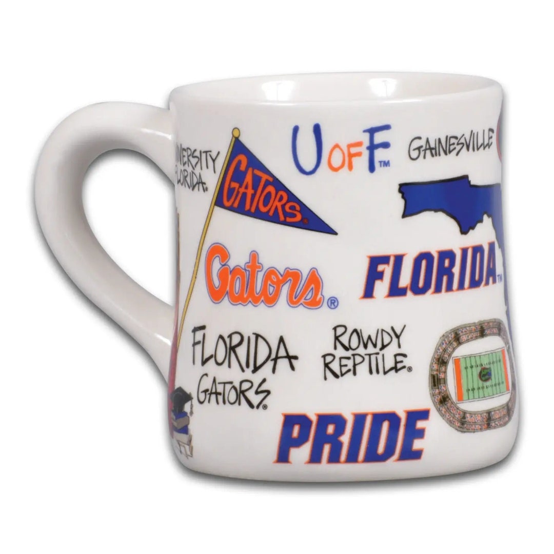 Florida Gators Icon Ceramic Mug LP LP - Etsy