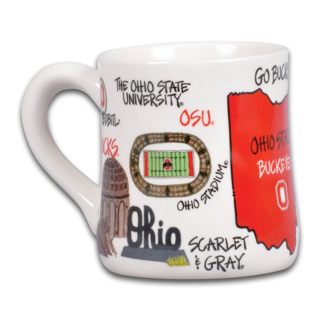 Ohio State Icon Ceramic Mug - Etsy