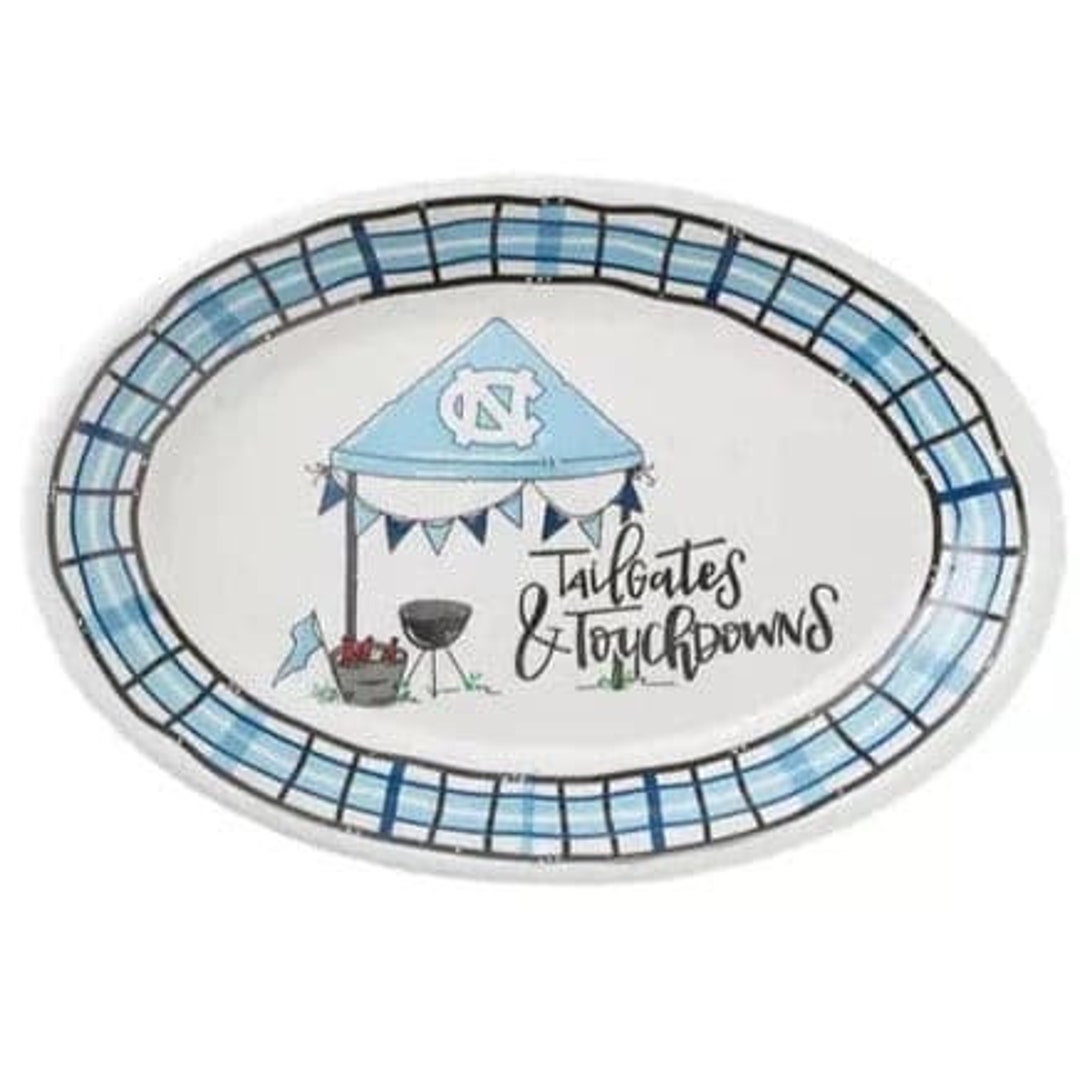 North Carolina Tar Heels Football, Tailgates & Touchdowns BBQ Platter ...