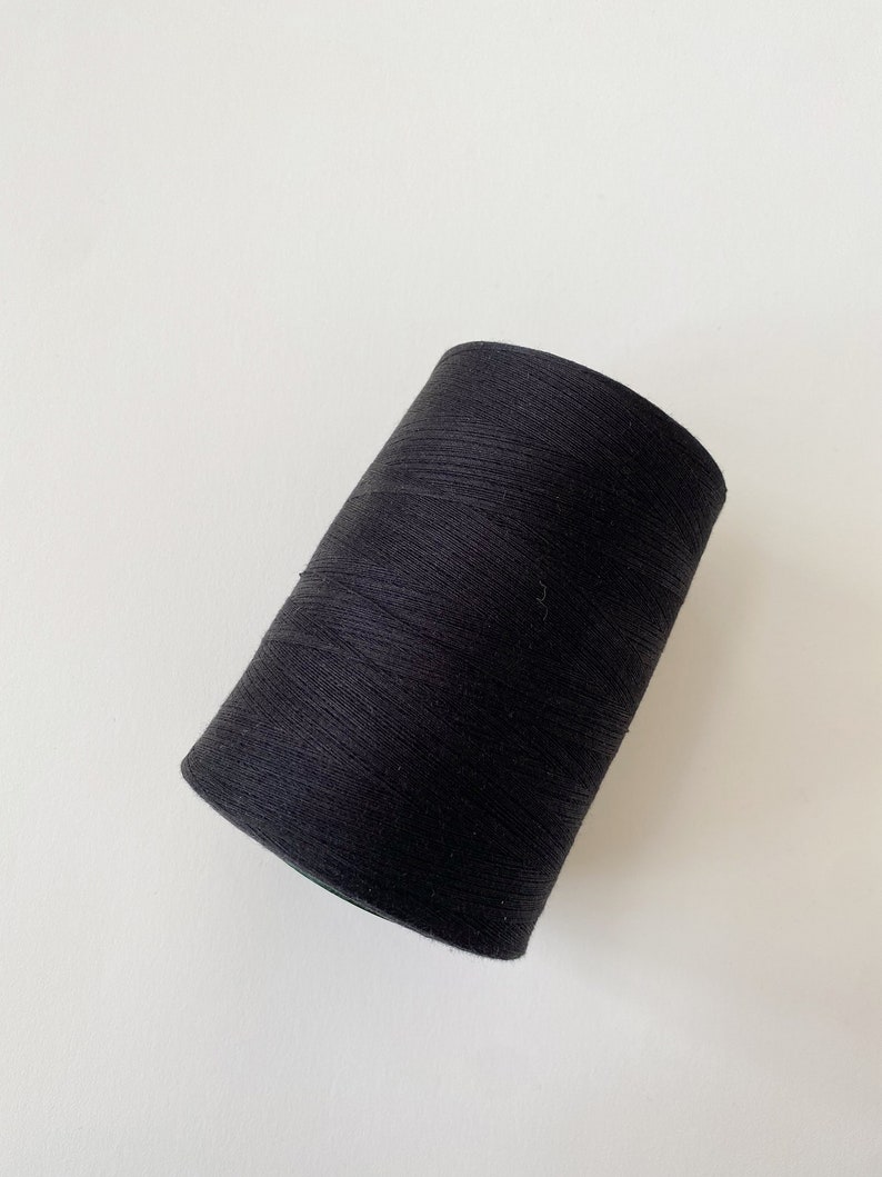 Cellulose Threads - Tex 40 100% Organic Cotton Sewing Thread - Black - Etsy