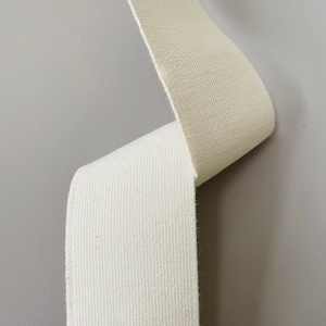 Bio Elastics - 50mm Natural Rubber Organic Cotton, Flat Biodegradable ...