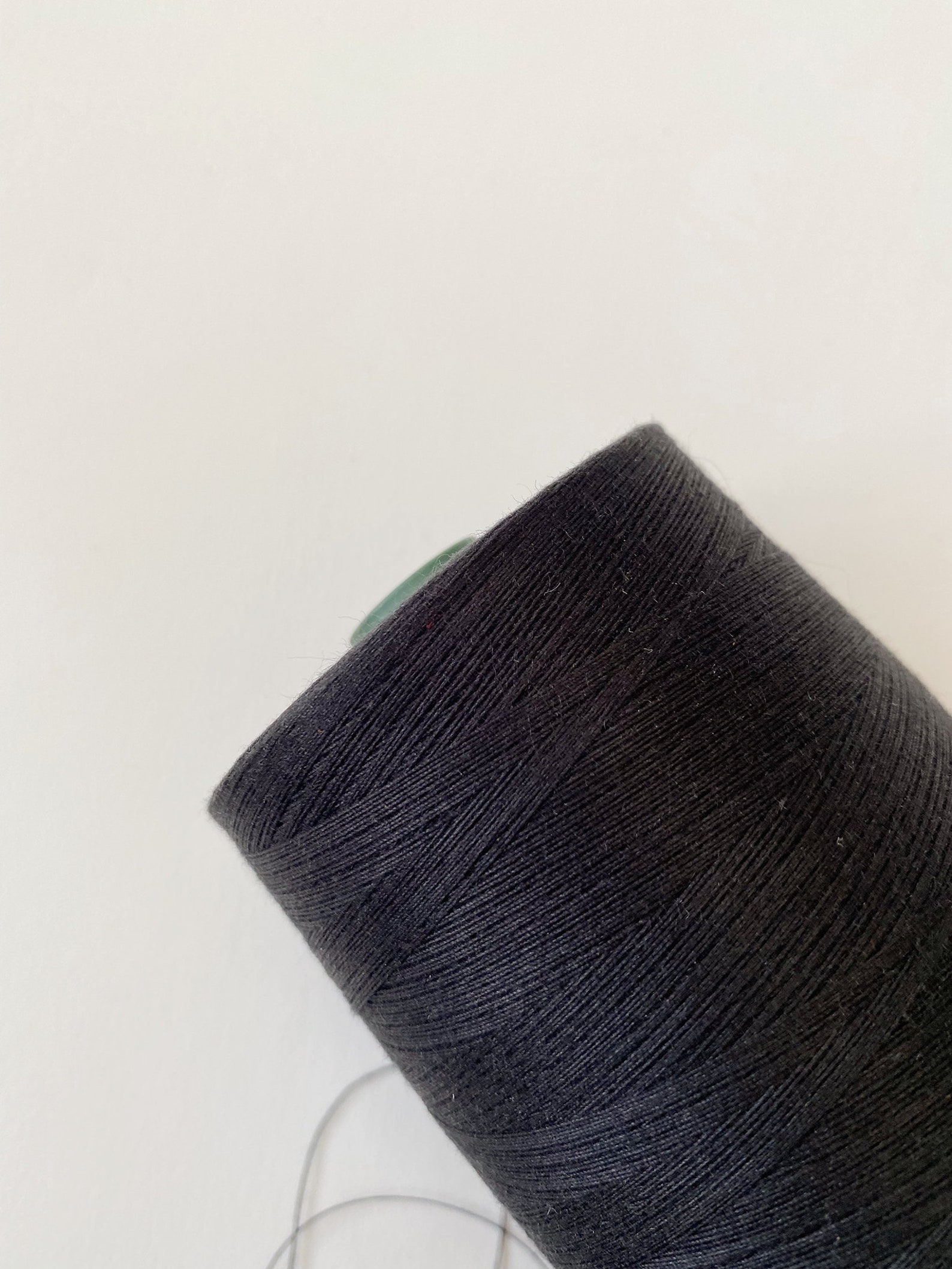 Cellulose Threads Tex 40 100% Organic Cotton Sewing Thread Black - Etsy