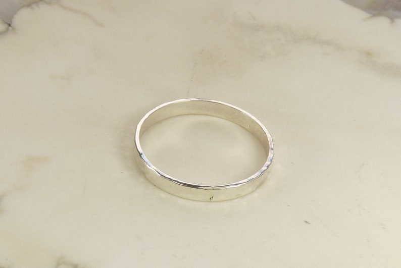 Wedding Ring-Sterling Silver ringHammered ring | Etsy