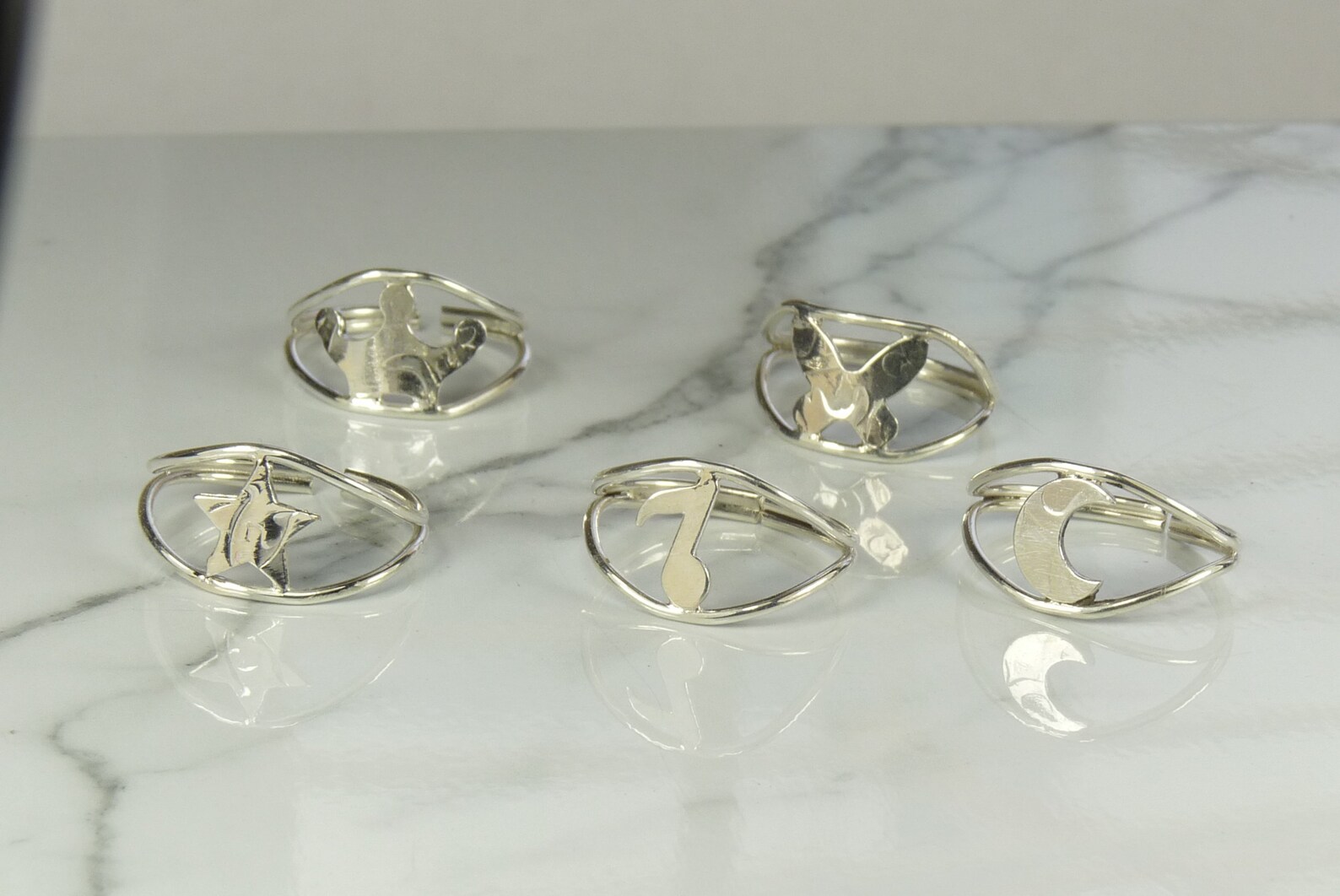 Midi Ring orToe Ring adjustable Ring Sterling Silver Midi | Etsy