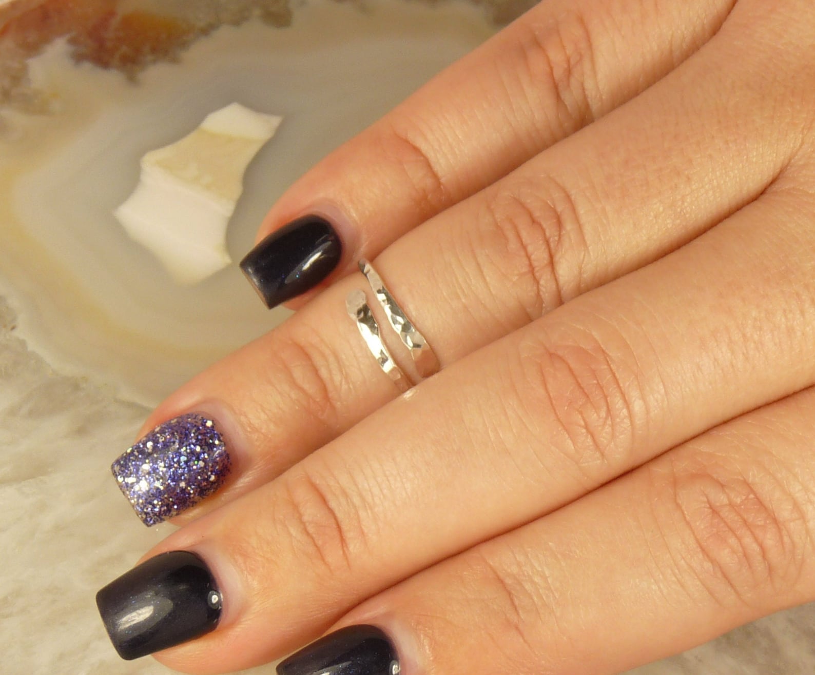 Midi Ring or Pinky Ring Adjustable Ring Sterling Silver Midi - Etsy