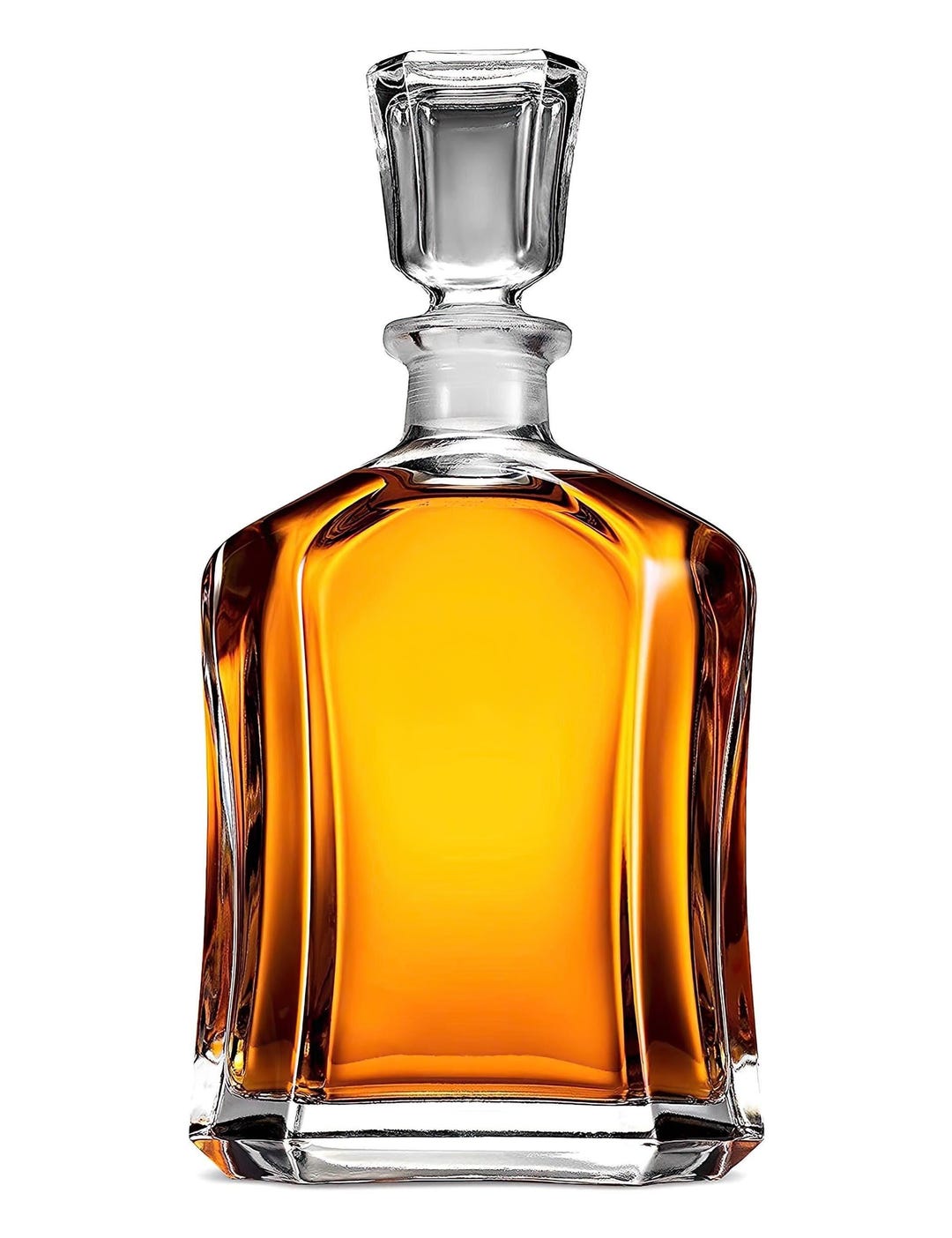 Personalized Etched Decanter Gift Set - Airtight With Monogram or ...