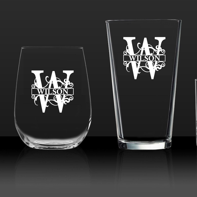 Personalized Glassware - Etsy