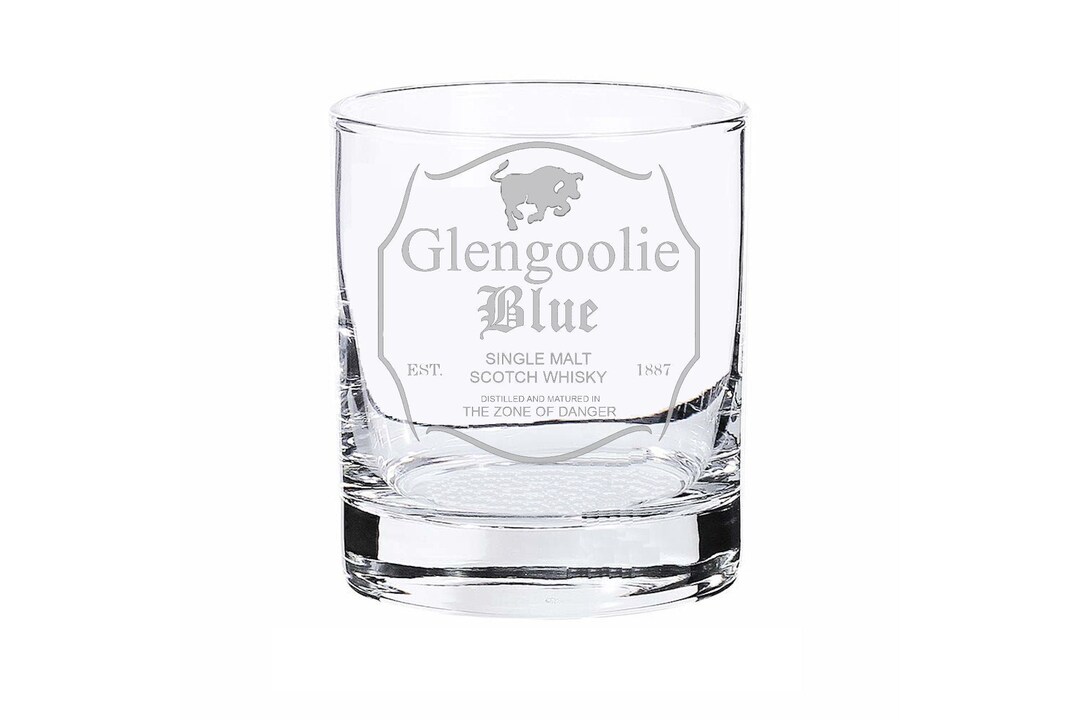Glengoolie Blue Rocks Glass - Etsy