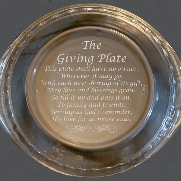 Giving Plate - Etsy