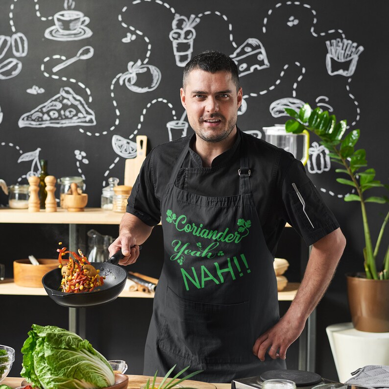 Vector Coriander Cilantro Yeah Nah Svg Png Dxf Pdf | Etsy