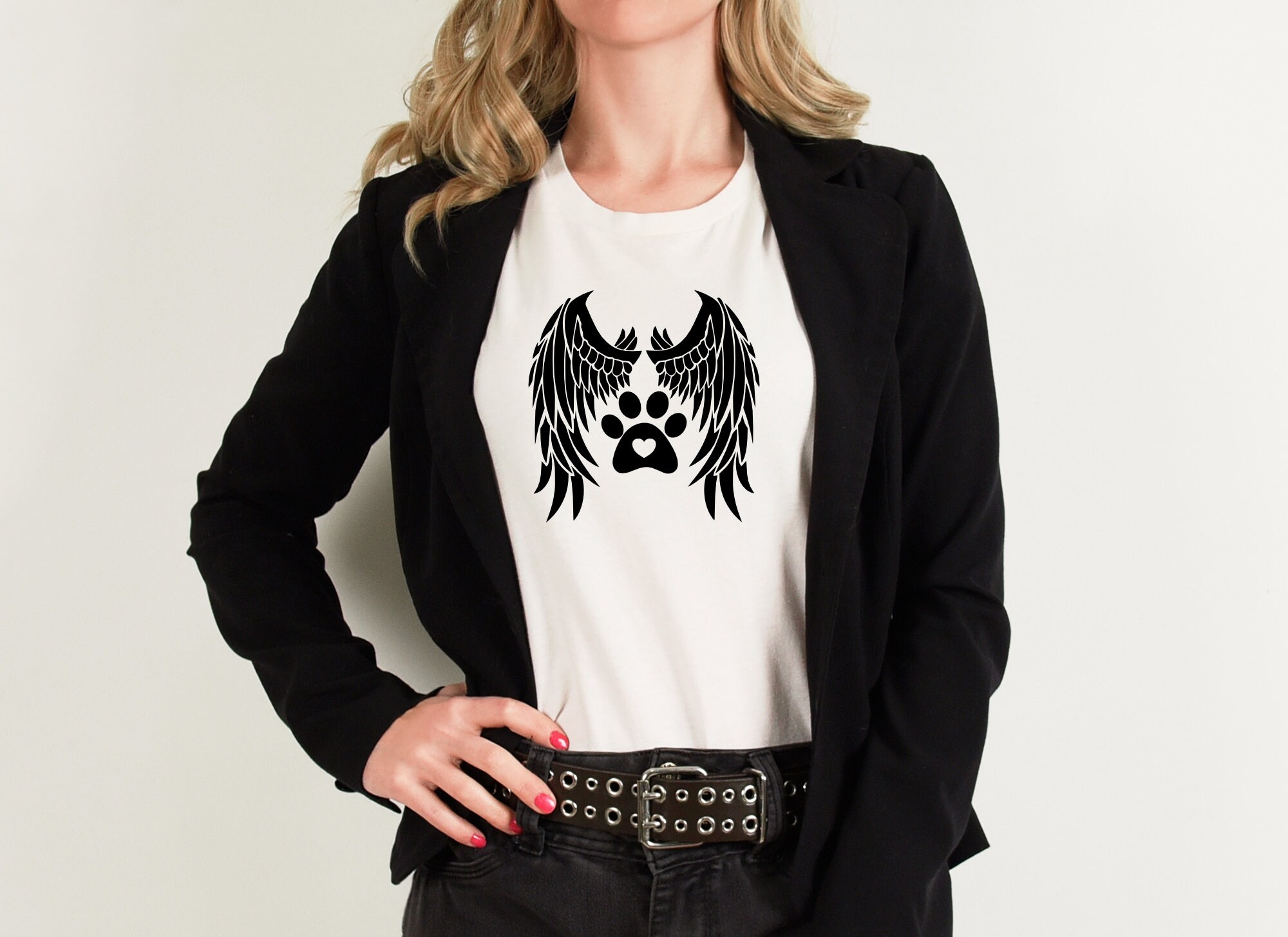 Angel Paw Angel Dog Paw Print Angel Cat Paw Print Dog - Etsy