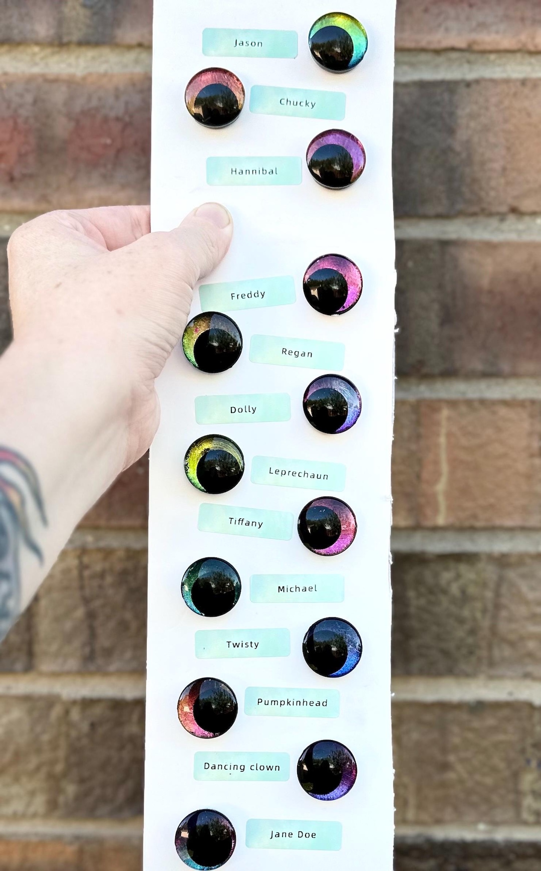 Color Shift Safety Eyes (14mm-40mm) (made to Order) - Etsy