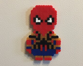Iron man perler bead | Etsy