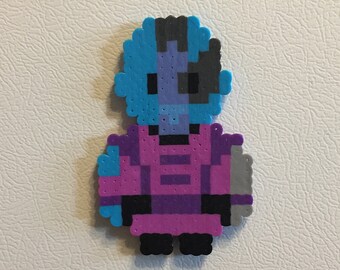 Winter Soldier Perler Bead Magnet - Etsy