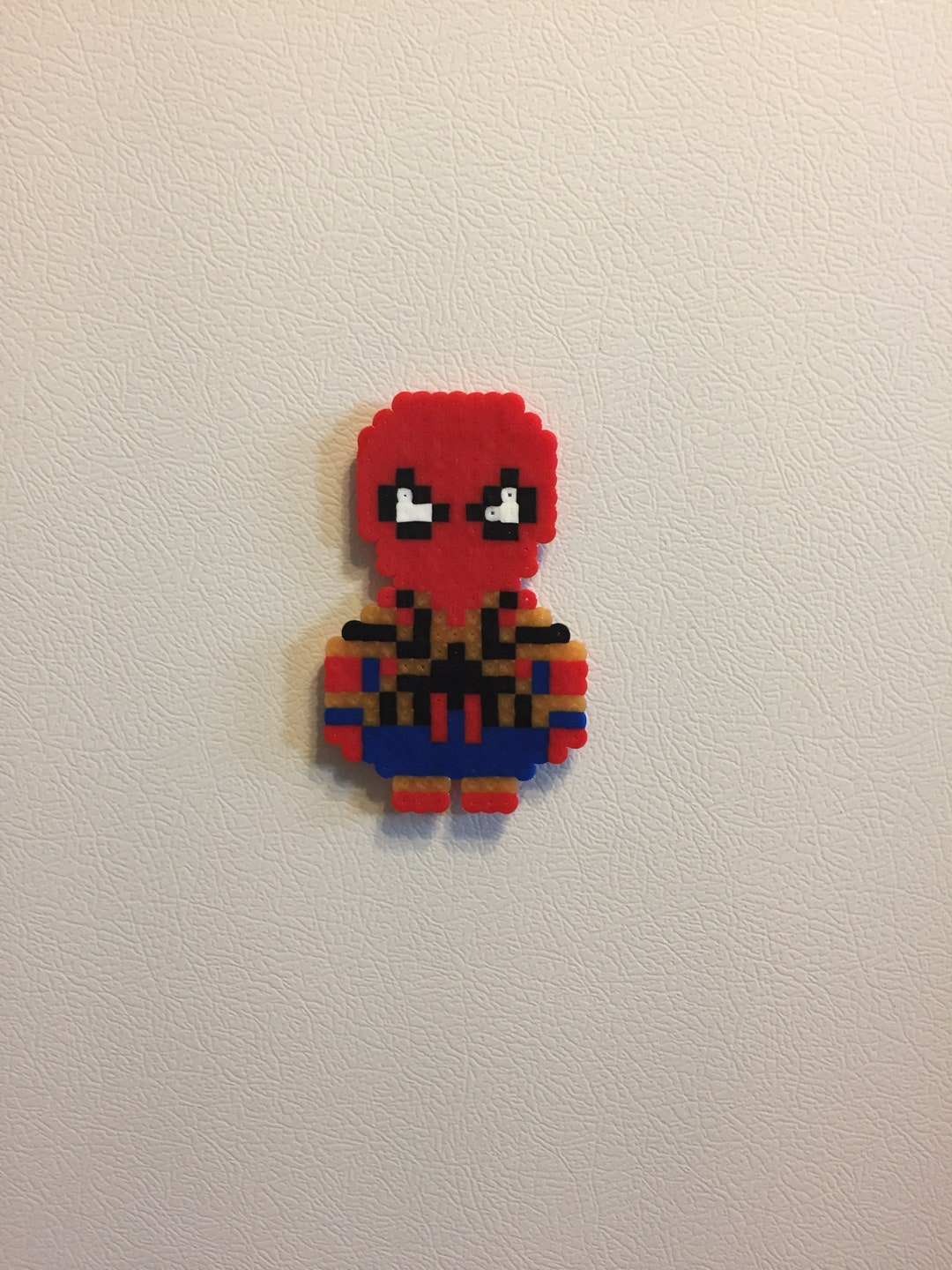 Iron Spider Perler Bead Magnet - Etsy