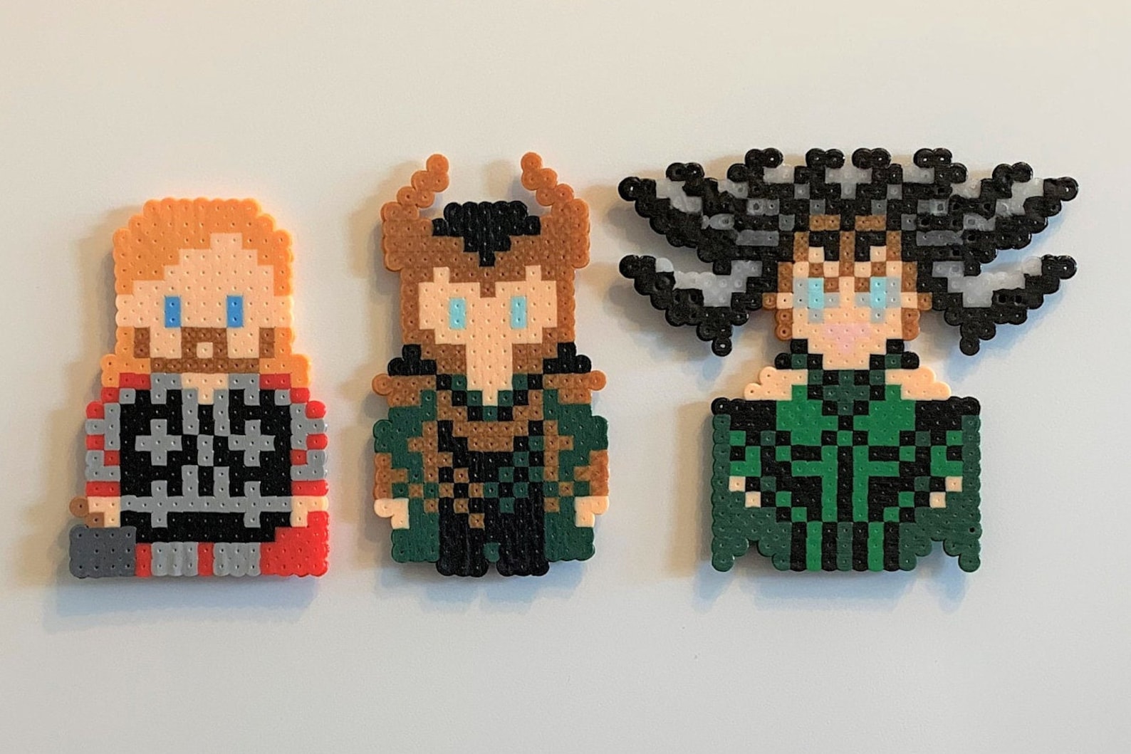 Loki Perler Bead Magnet - Etsy