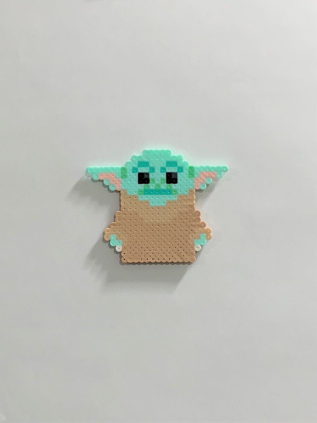 Grogu Perler Bead Magnet - Etsy