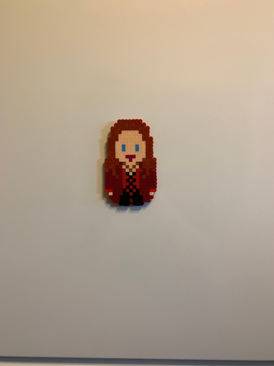 Scarlet Witch Perler Bead Magnet - Etsy