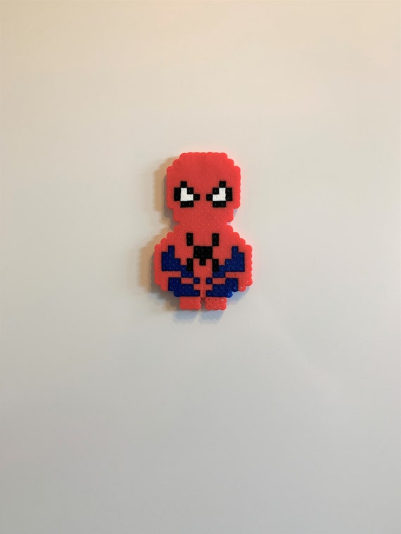 Spider-man Perler Bead Magnet | Etsy