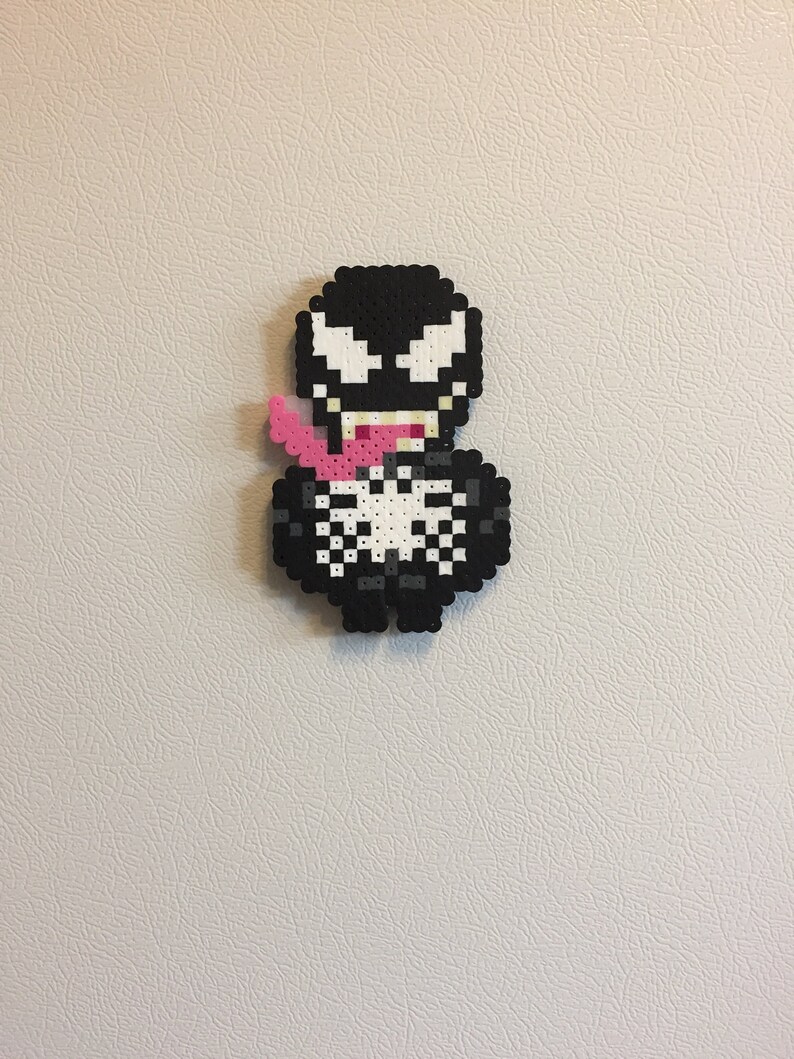 Venom Perler Bead Magnet - Etsy