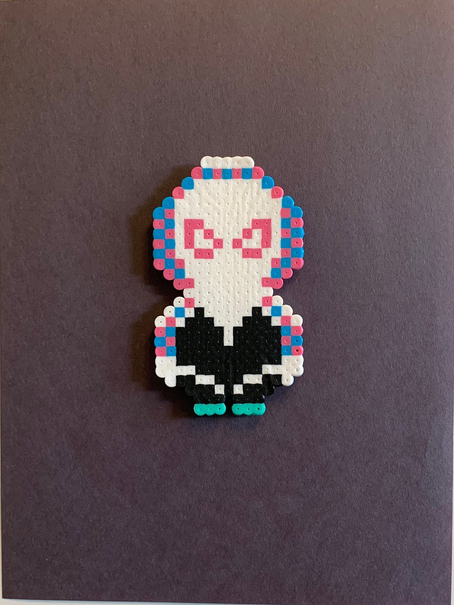 Spider-gwen Perler Bead Magnet | Etsy