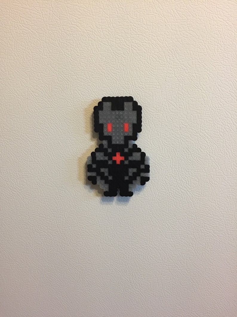 War Machine Perler Bead Magnet | Etsy