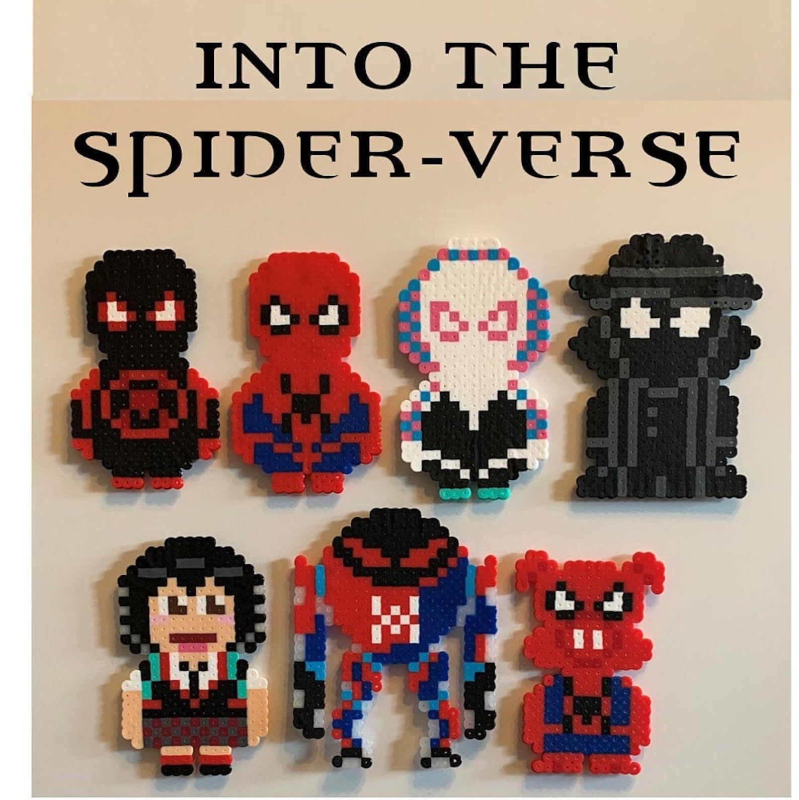 Spider-gwen Perler Bead Magnet | Etsy