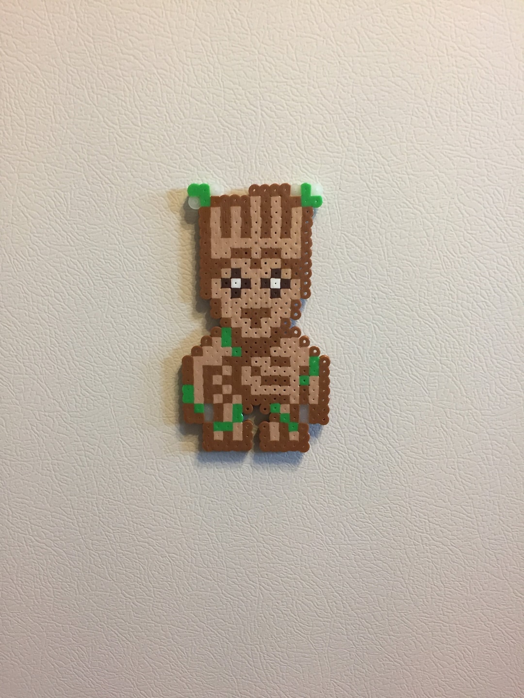 Baby Groot Perler Bead Magnet - Etsy