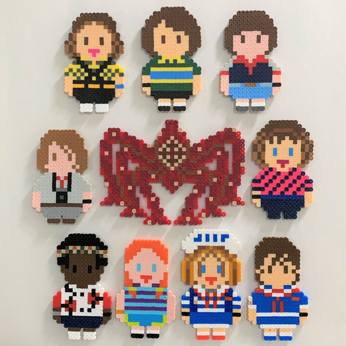 Mike Wheeler S3 Perler Bead Magnet | Etsy