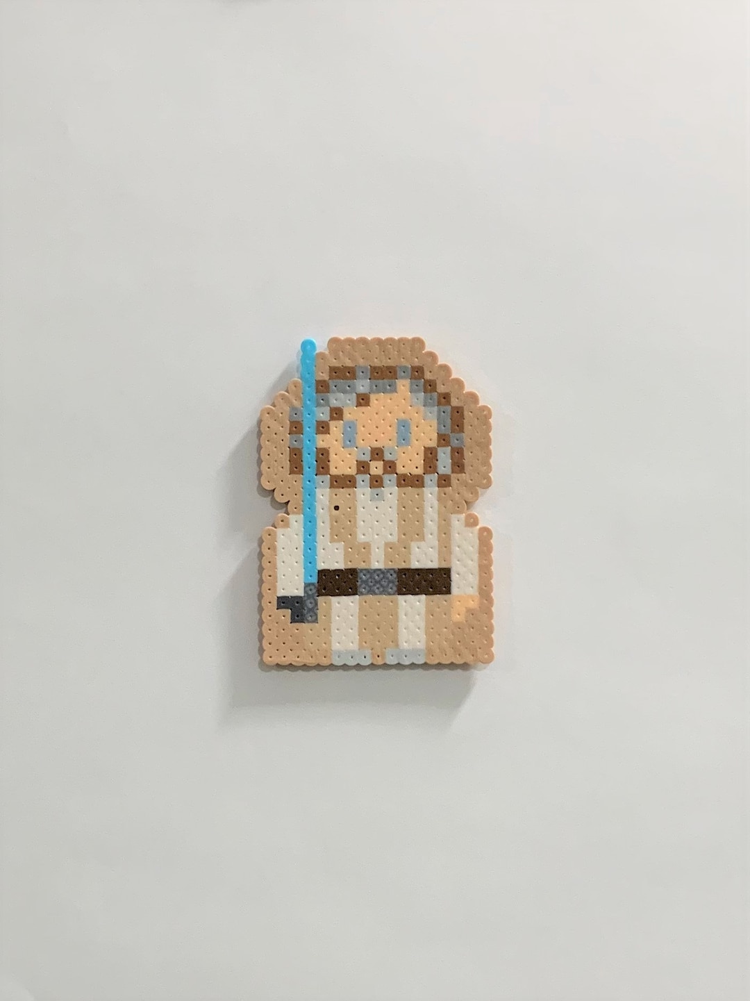 Luke Skywalker old Perler Bead Magnet - Etsy