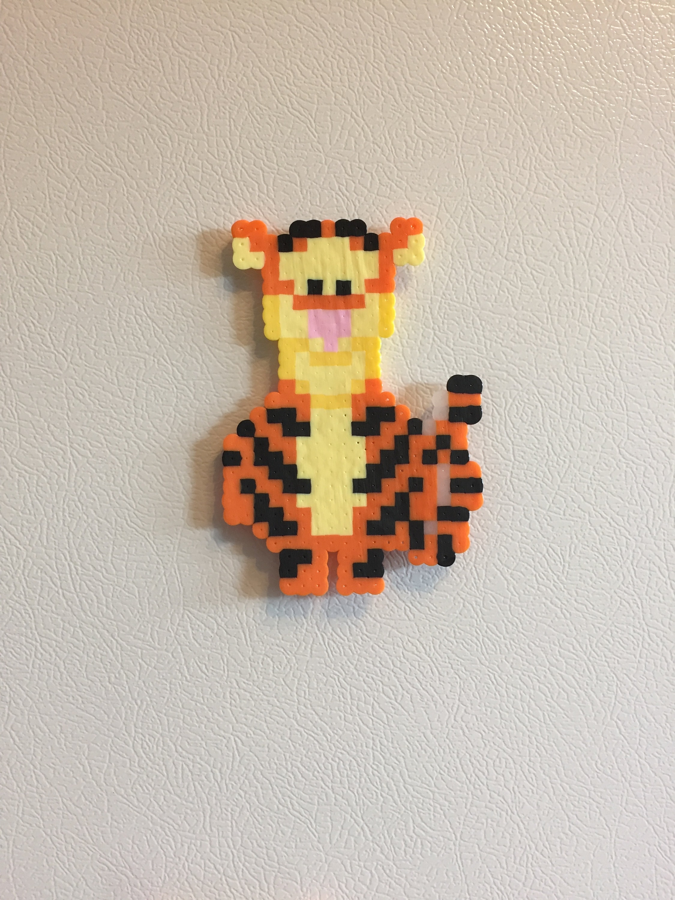 Tigger Perler Bead Magnet - Etsy