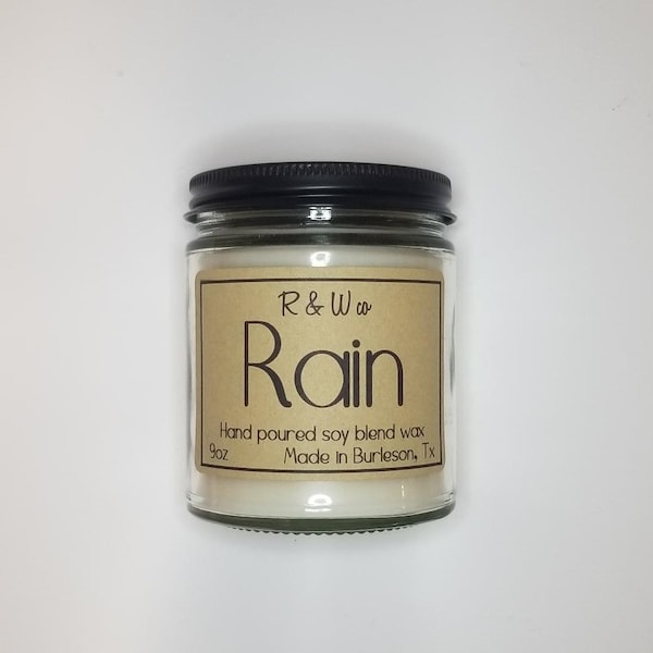 Rain Candle - Etsy