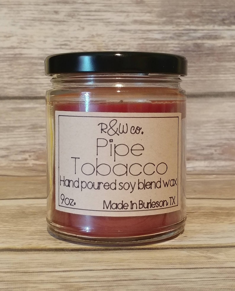 Pipe Tobacco Candle | Etsy