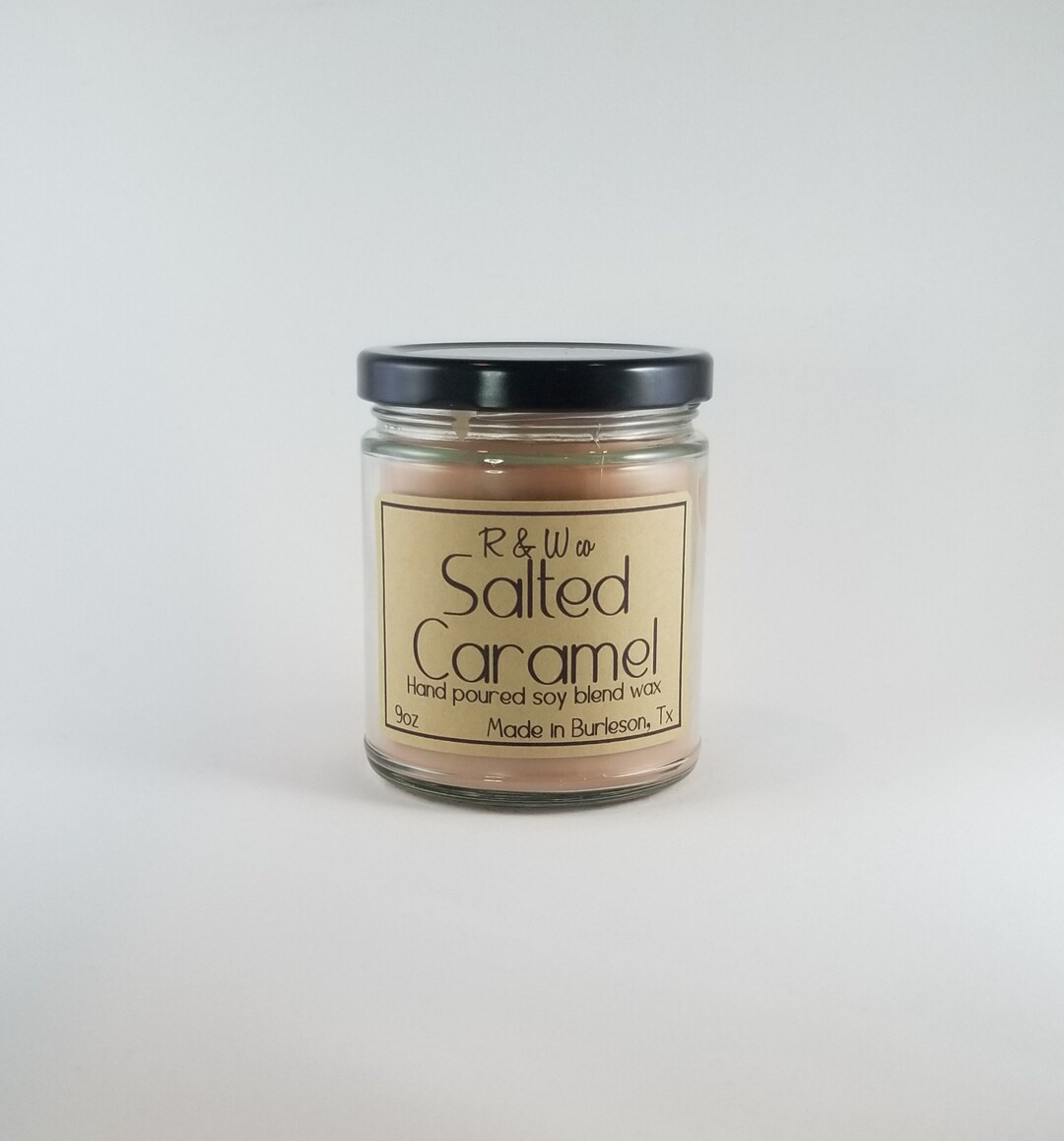 Salted Caramel Candle - Etsy