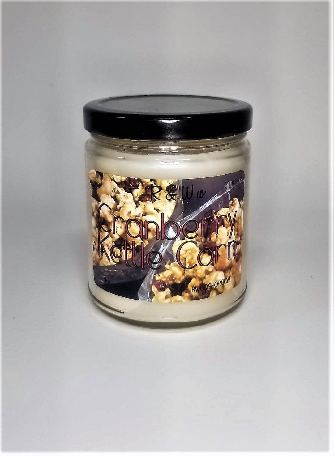 Cranberry Kettle Corn Candle - Etsy