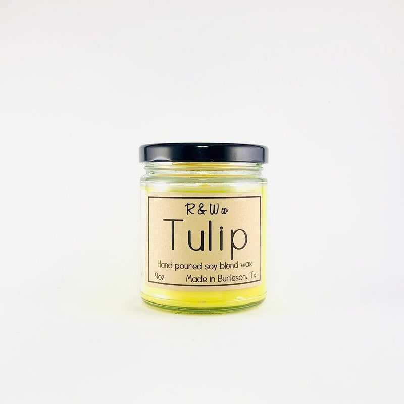 Scented Tulips Candles - Etsy