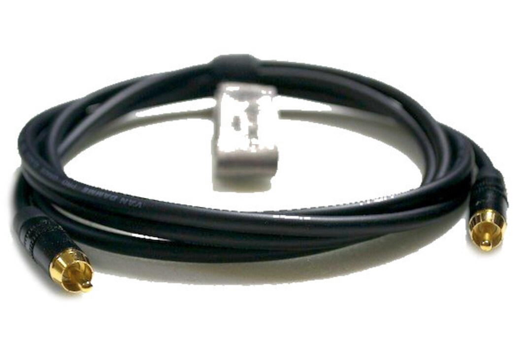 Professional Hifi Interconnect Lead Straight Rca/phono Male to Straight ...