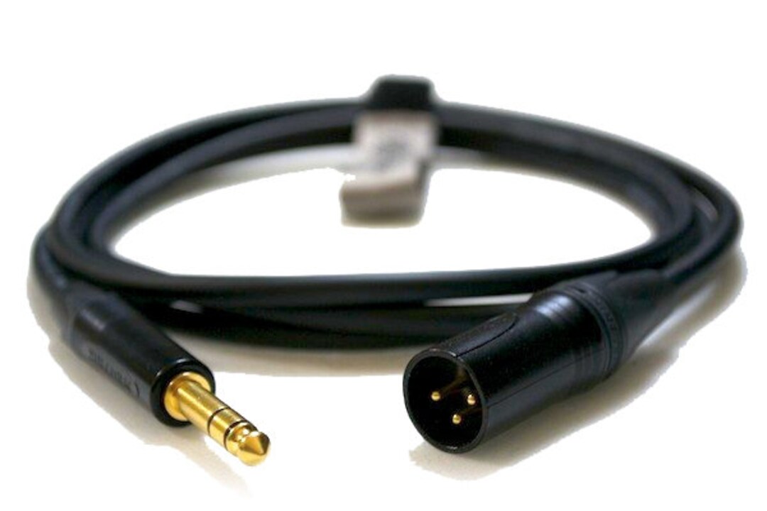 Professional Studio Monitor Interconnect Lead 1/4 Straight Stereo Jack ...