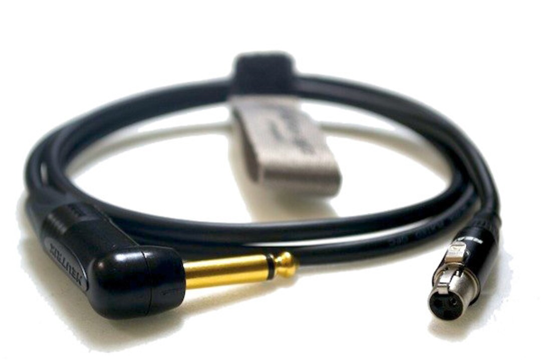 Professional Guitar Bodypack Transmitter Lead 1/4 Right Angle Mono Jack ...