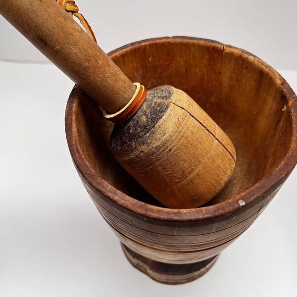 Large Mortar and Pestle - Etsy