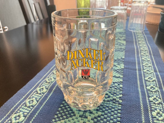 Dinkelacker Dimpled Beer Stein 0.5L - Etsy