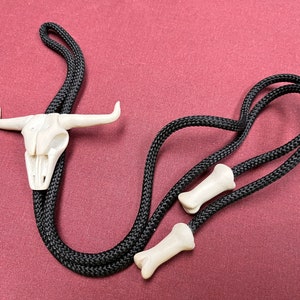 Longhorn Skull Bolo - Etsy