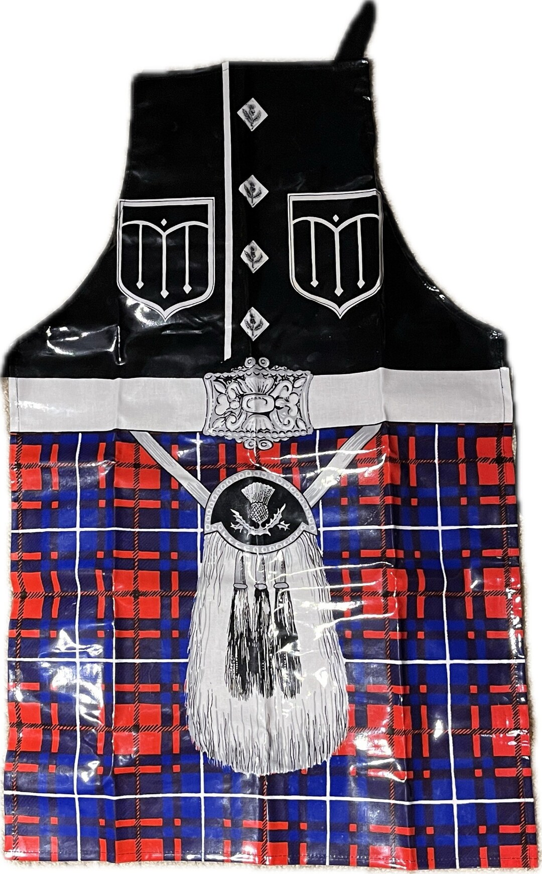 Scottish Oilcloth Apron - Etsy