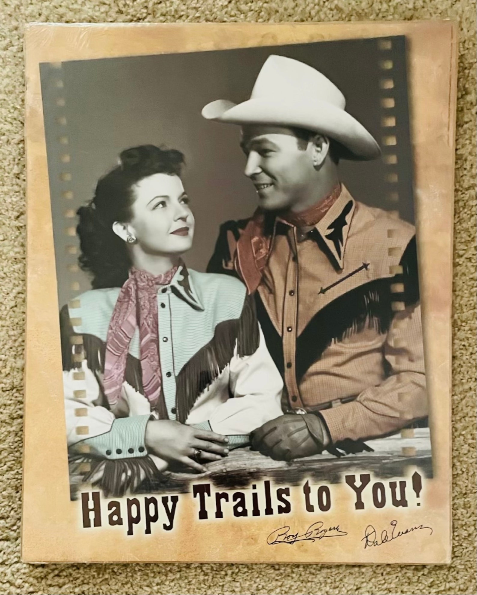 ROY & DALE Frameable Poster 16"x20" - Etsy