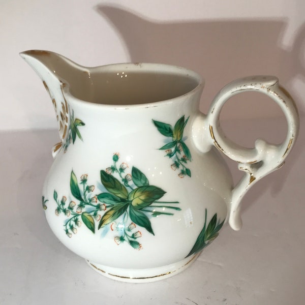 Antique Milk Pitcher - Etsy