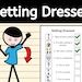 Getting Dressed Task Analysis EDITABLE Visual Steps Poster and Data ...